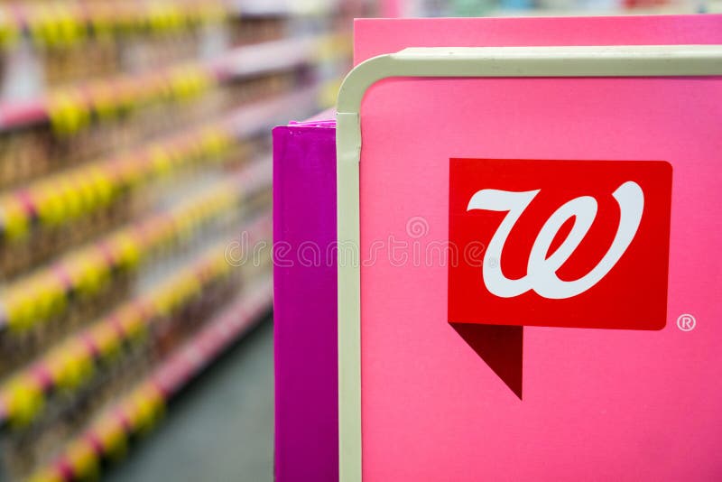 Walgreens logo editorial photo. Image of icon, mall - 123080811