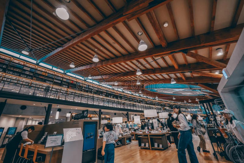 May 12 2024 Takeo City Library in Takeo City, Saga, Japan Editorial ...