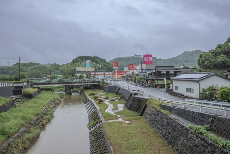 May 12 2024 the Takeo River at Takeo Onsen, Sega, Japan Editorial Stock ...