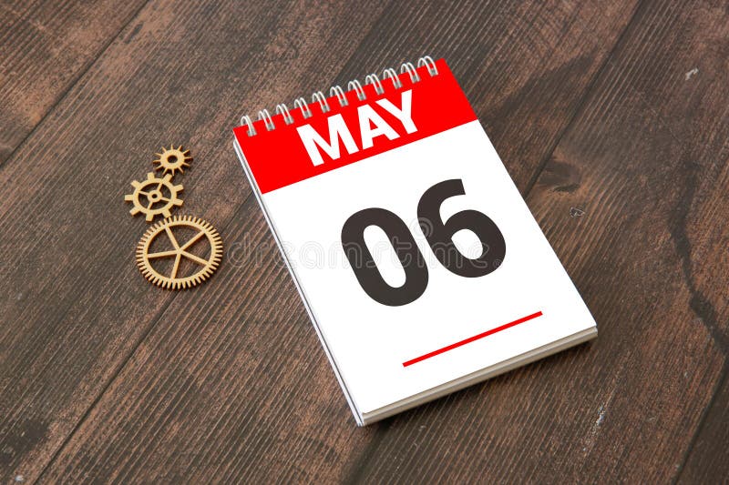 06 May Text Blackboard Background Calendar Stock Photos - Free ...
