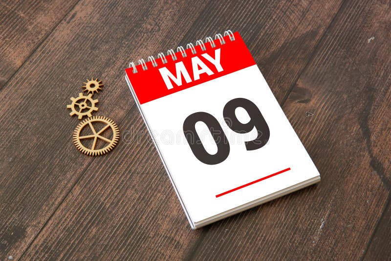 9 May Text on Wooden Blocks with Customizable Space for Text or ...