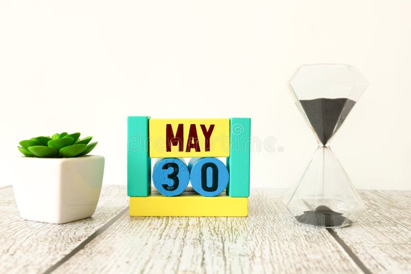 30 May Text on Wooden Blocks with Customizable Space for Text or ...