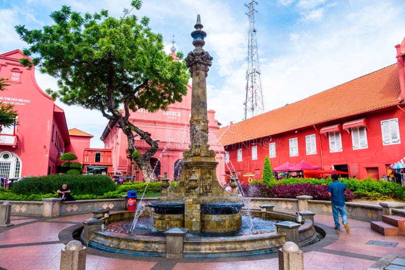 Melaka City building stock image. Image of historic, unesco - 34821953