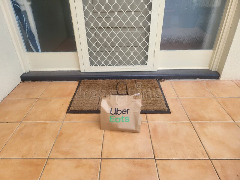 May 07, 2022: an Uber Eats Food Delivery Bag Editorial Stock Photo ...
