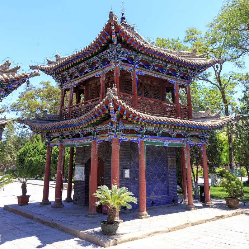 2017 MAY 11, Zhangye China. Colored Temple Editorial Stock Photo ...