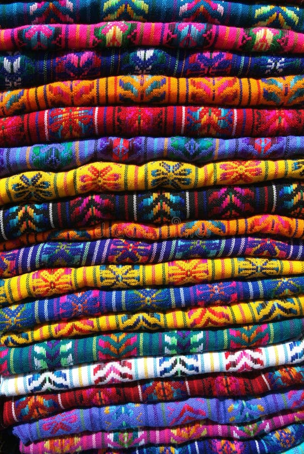 Maya Clothes at the San Cristobal De Las Casas Stock Image - Image of ...