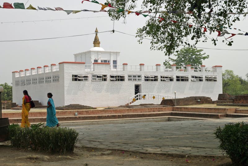 Maya Devi Temple in Lumbini,Nepal Stock Image - Image of landmark ...
