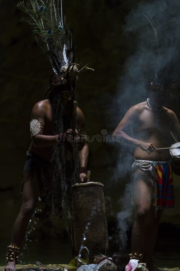 Maya people editorial stock image. Image of performance - 30721454
