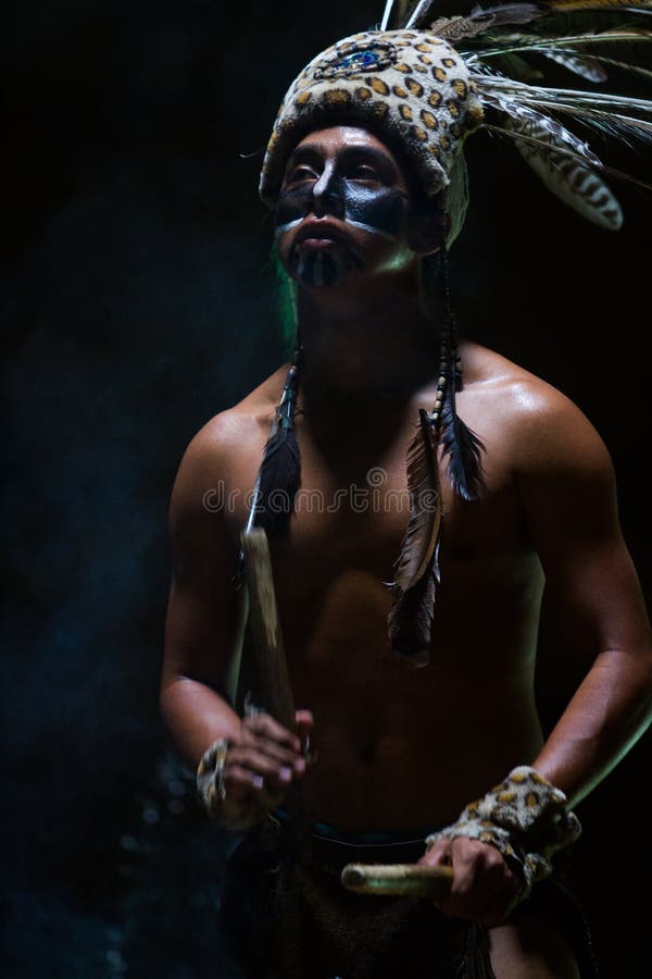 Maya people editorial photo. Image of painted, native - 42128441