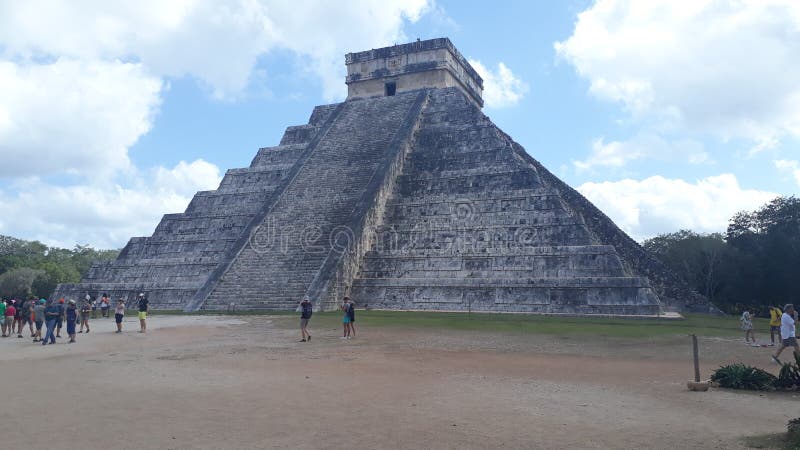 Maya Pyramid Mexico temple stock photo. Image of maya - 247730306