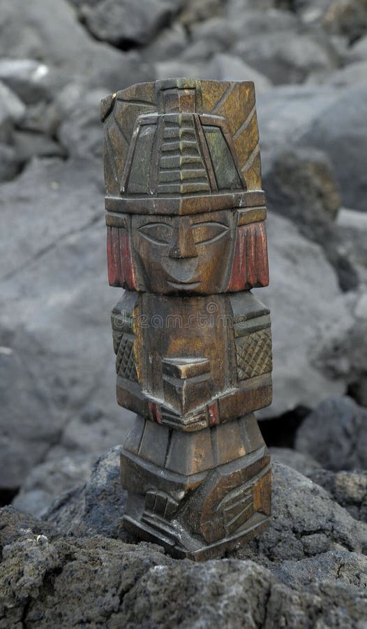 Maya Statue stock image. Image of latin, ruins, indian - 243101779