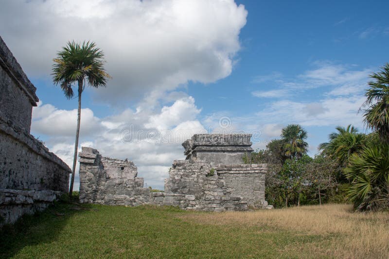 Mayan Buildings at Tulum stock photo. Image of building - 270925114