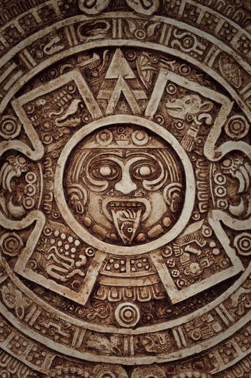 Mayan Calendar stock photo. Image of calendar, superstition - 19483470