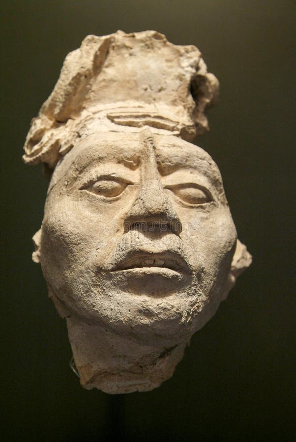 Mayan Head editorial stock image. Image of chiapas, mexico - 78792839