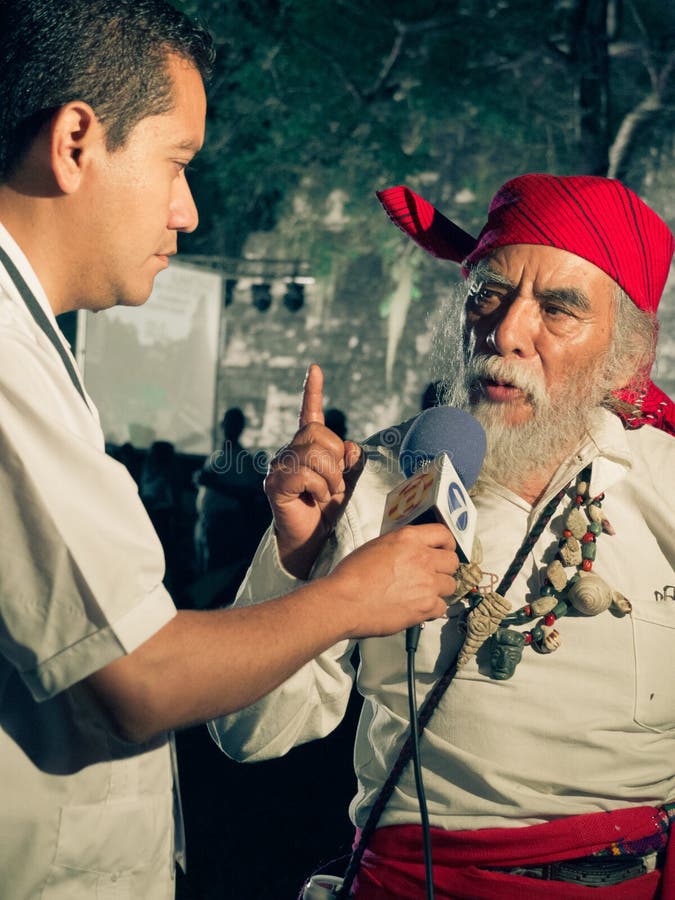 Mayan Man in Costume - Tikal, Guatemala Editorial Photography - Image ...