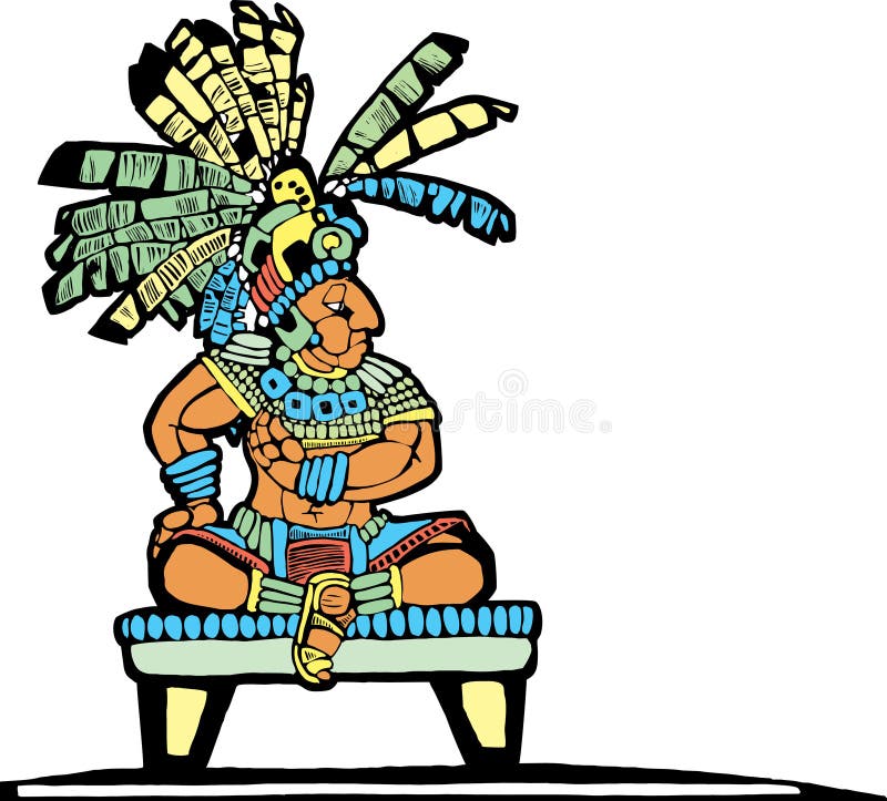 Mayan King #2 Stock Images - Image: 10090654