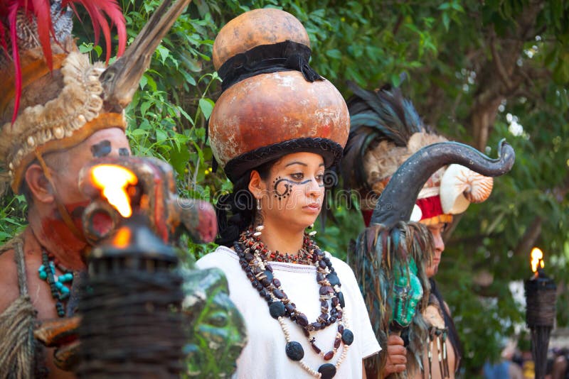 Mayan Indian Yucatan Peninsula Mexico Editorial Stock Photo - Image of ...