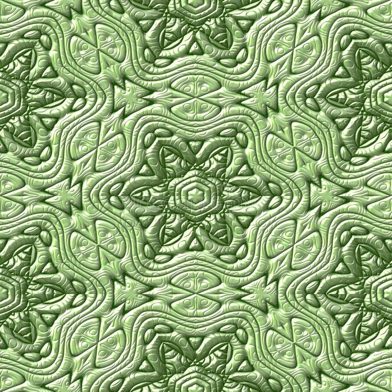 Mayan Ornaments Seamless Hires Generated Texture Stock Illustration ...