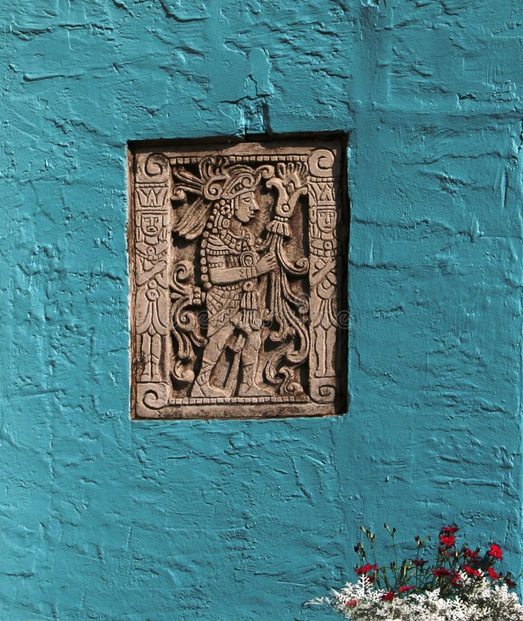 Mayan Portrait stock photo. Image of alter, exotic, south - 4090996