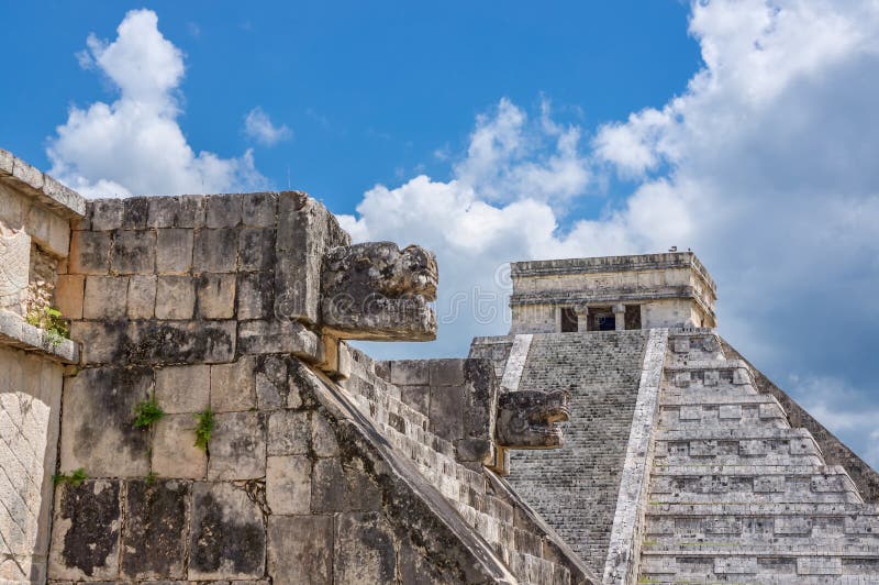 Mayan pyramid stock image. Image of famous, architecture - 26403839
