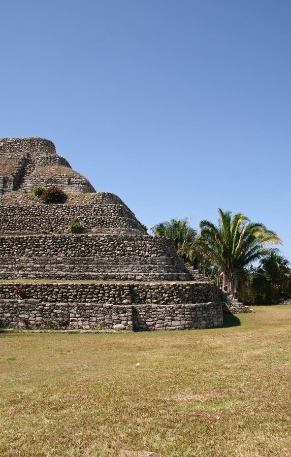 Mayan Pyramid stock image. Image of mayan, triangle, religion - 852727