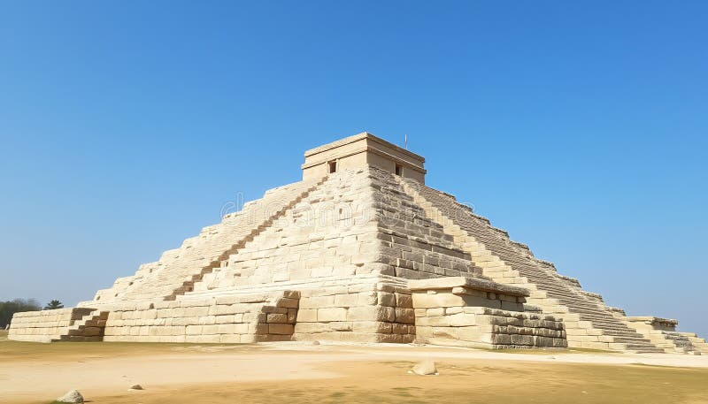 Mayan Pyramid Chichen Itza, Representing Ancient Civilizations and ...