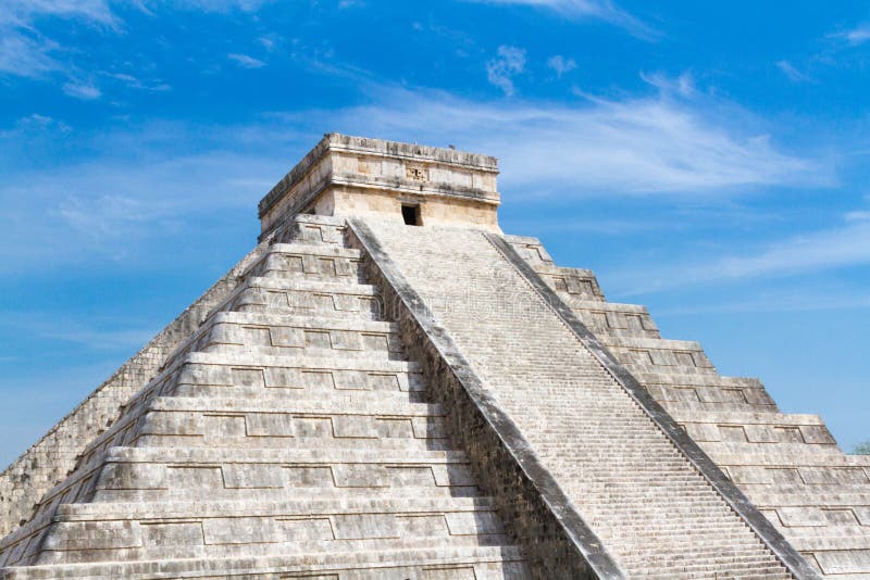 Mayan pyramid stock image. Image of historical, distanation - 290346799