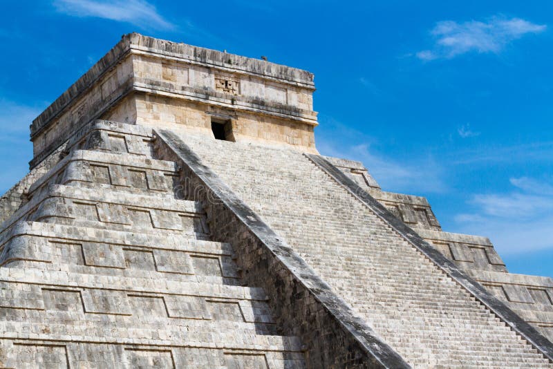 Mayan pyramid stock photo. Image of relaxation, yucatan - 290346564