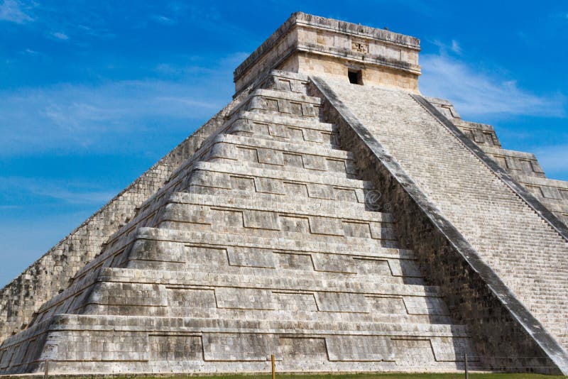 Mayan pyramid stock image. Image of tropical, cancun - 289575791
