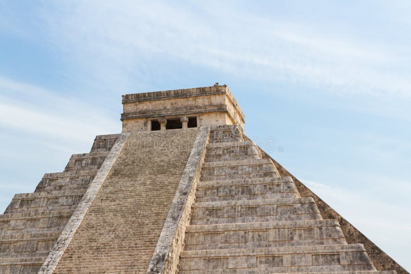 Mayan pyramid stock image. Image of historical, distanation - 290346799