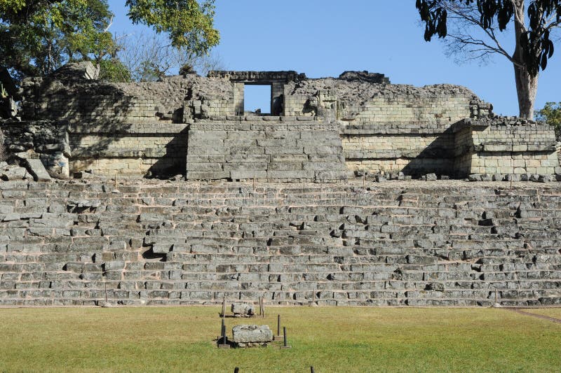 The Mayan ruins of Copan stock photo. Image of ancient - 38683698