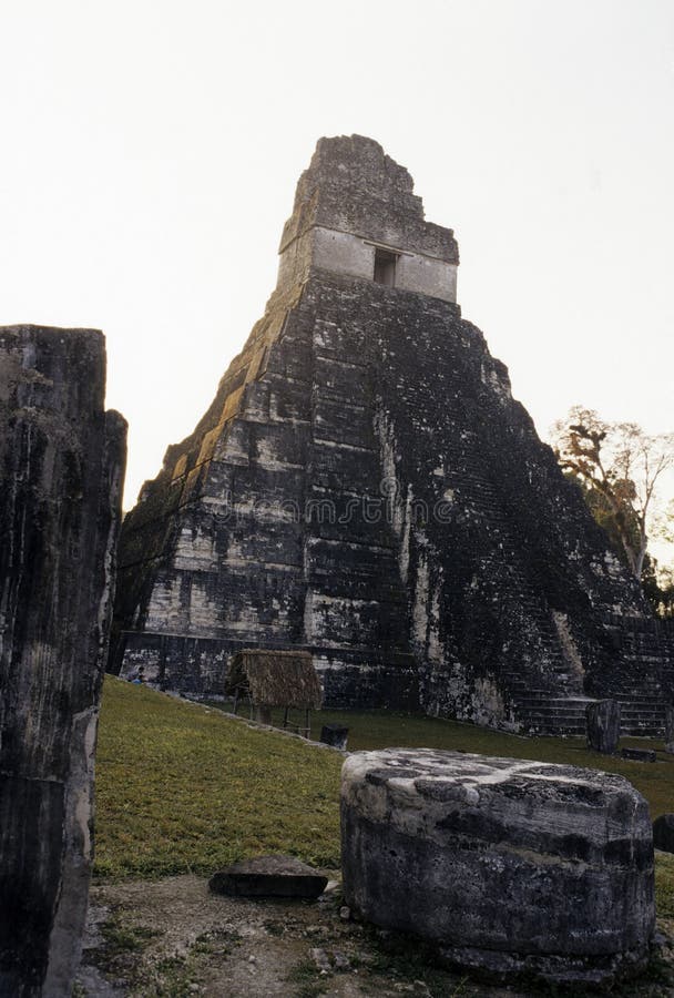 Mayan Ruins- Tikal, Guatemala Stock Photo - Image of central, ruin ...
