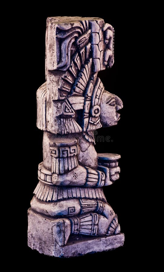 Mayan sculpture stock image. Image of religious, maya - 28788501