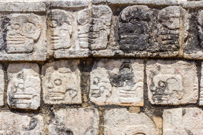 Mayan Stone Carvings stock photo. Image of hand, history - 55956498