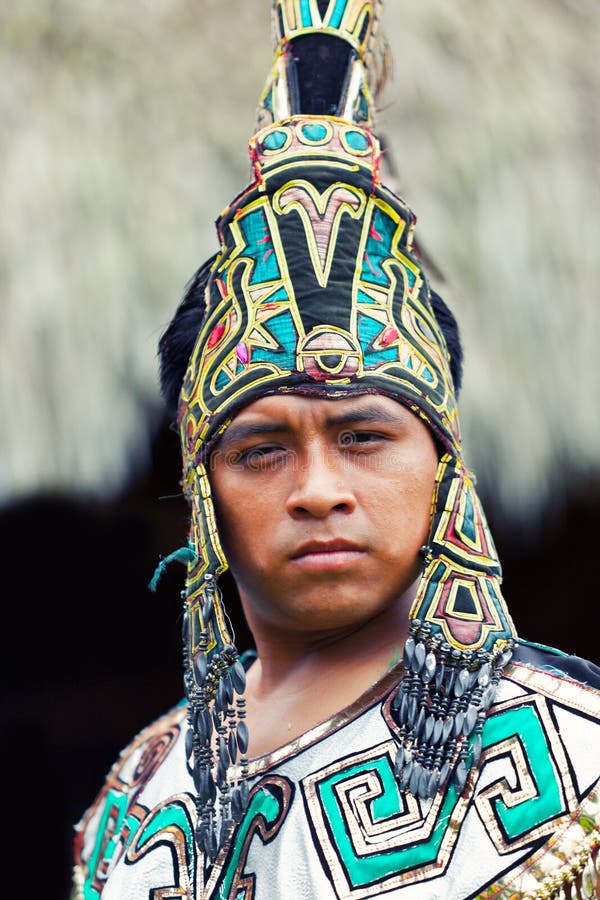 Mayan Warrior editorial photo. Image of jungle, indian - 26411456
