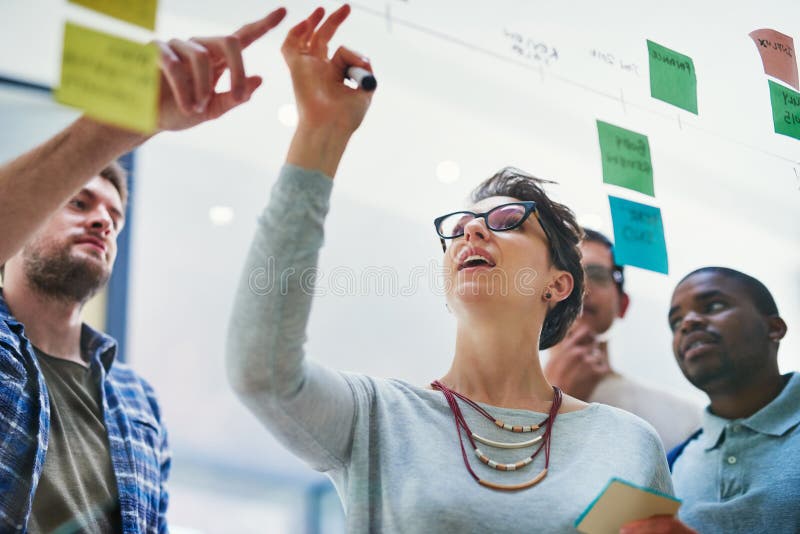 Maybe we Should Combine these Ideas. a Group of Designers Brainstorming ...