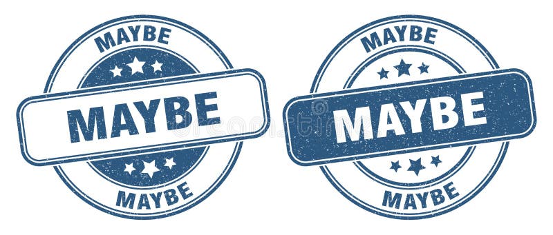 Maybe Stamp Stock Illustrations – 310 Maybe Stamp Stock Illustrations ...