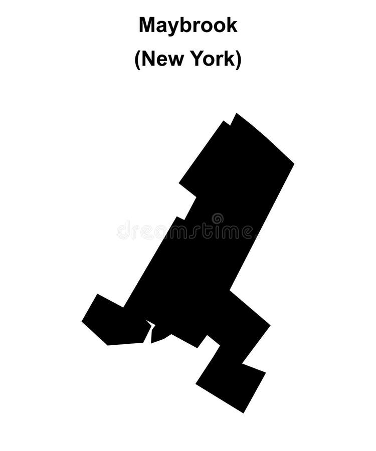 Maybrook Outline Stock Illustrations – 2 Maybrook Outline Stock ...