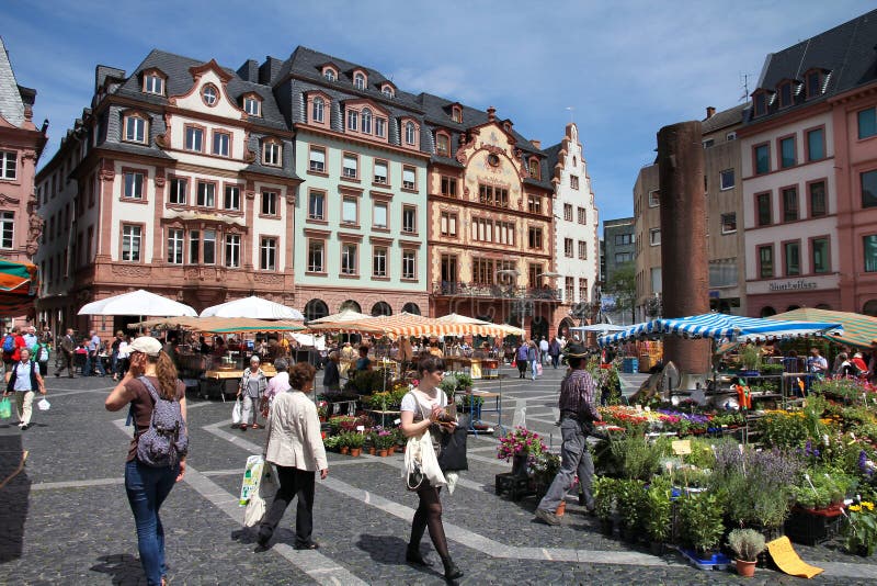 Mayence, Allemagne image éditorial. Image du palatinat - 23332675