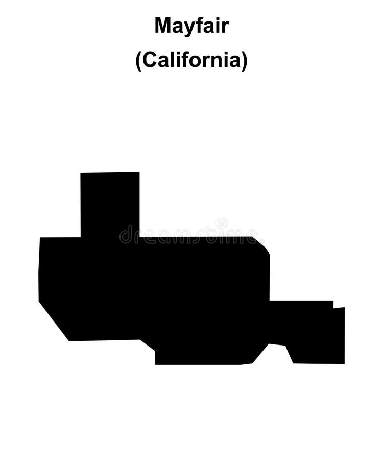 Mayfair Outline Stock Illustrations – 1 Mayfair Outline Stock ...