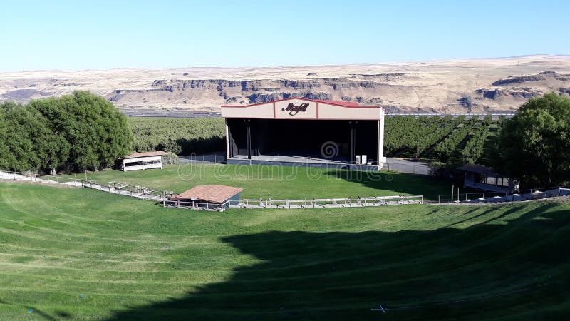 Mayfield Amphitheatre Winery Washington Editorial Photography - Image ...