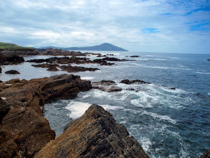 Mayo Coastline stock image. Image of beach, ireland, eire - 6284053