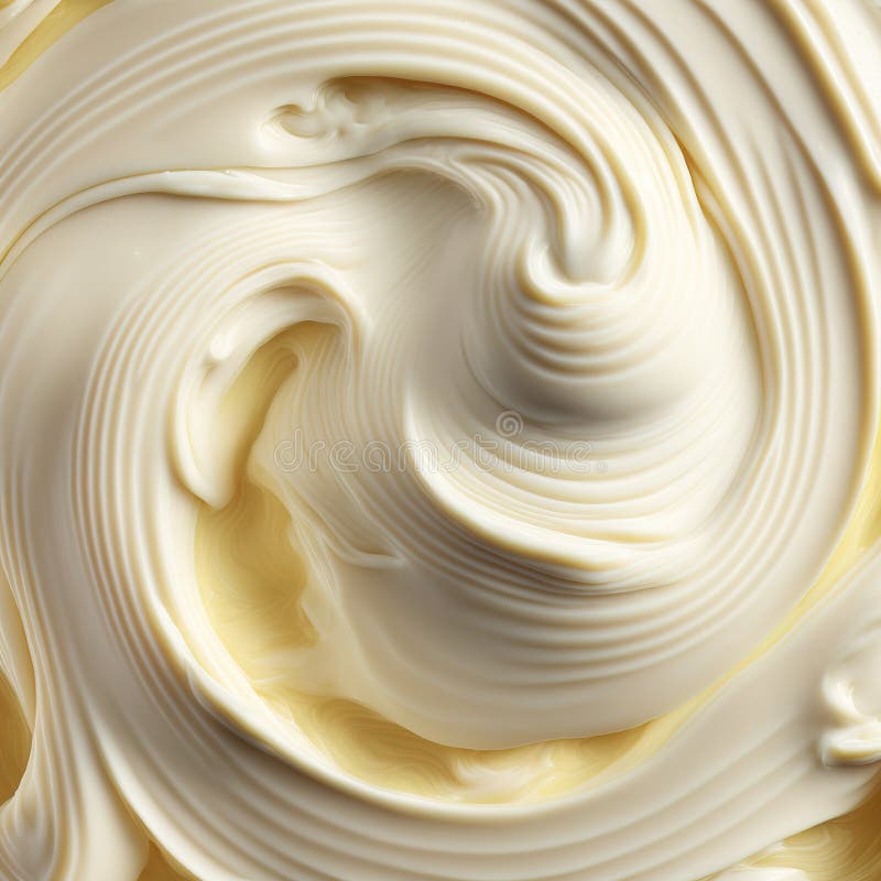 Mayonnaise Swirl Texture Ai Render Stock Photos - Free & Royalty-Free ...