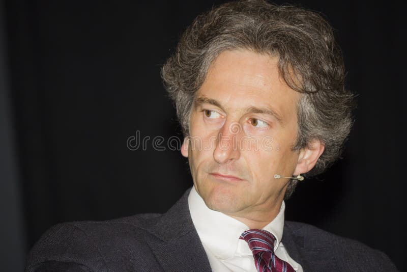 Mayor Paolo Perrore Beautiful Portrait Editorial Stock Photo - Image of ...