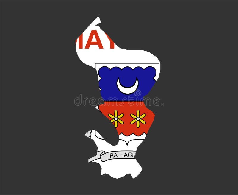 Mayotte Flag National Africa Emblem Map Icon Vector Stock Illustration ...
