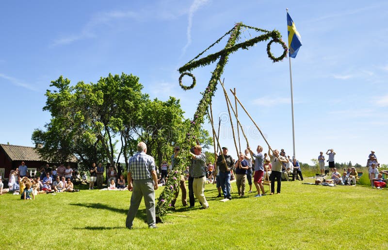 Maypole celebration editorial photography. Image of colorful - 25399152