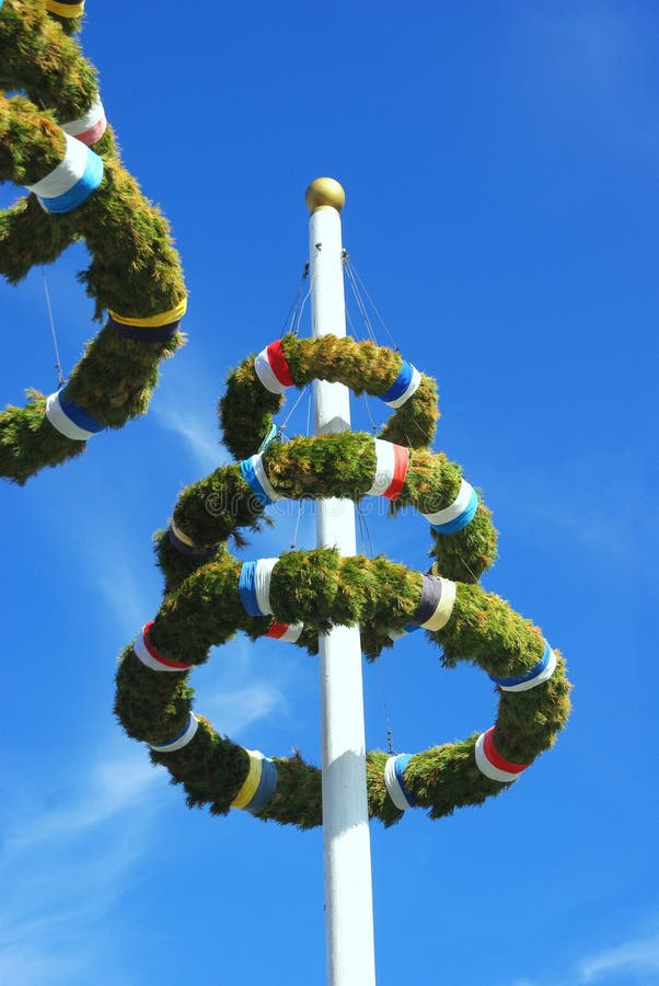 Maypole Germany editorial photo. Image of germany, local - 16499761