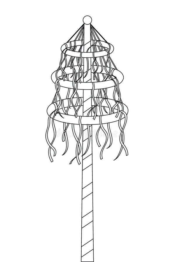 Maibaum Stock Illustrations – 64 Maibaum Stock Illustrations, Vectors ...