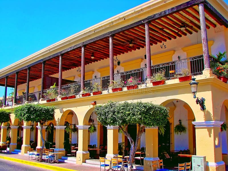 Mazatlan Streets - Old City Editorial Photography - Image of house ...