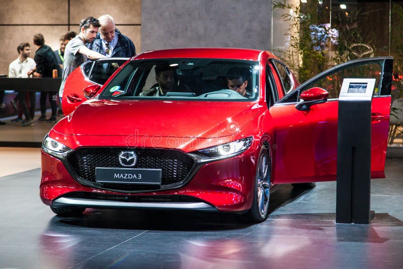 Mazda 3 at Automobile Barcelona 2019 Editorial Photo - Image of show ...